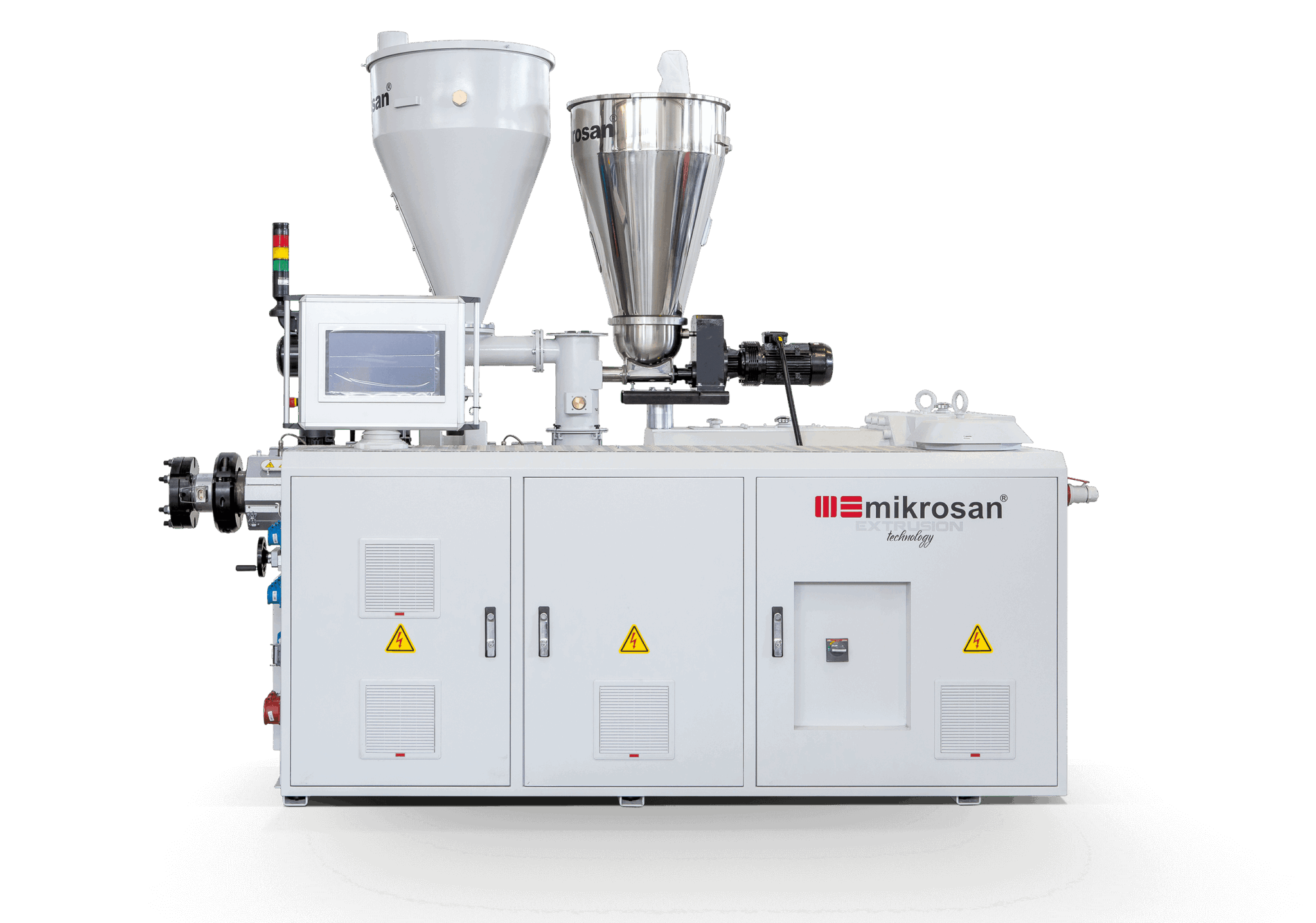 Conical Twin-Screw Extruders – Mikrosan